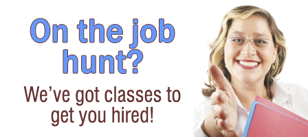 Career Search Classes to Get You Hired!